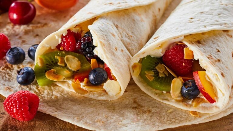 Fruit-Filled French Toast Wraps