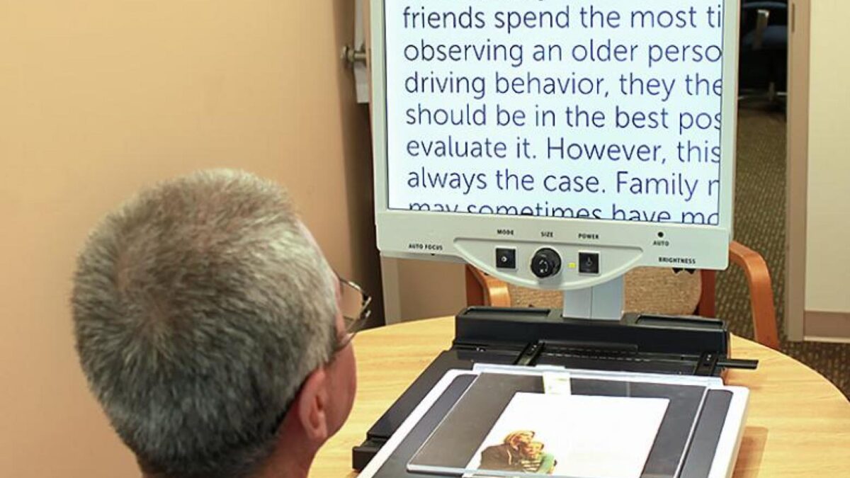 Low Vision Therapy for Macular Degeneration